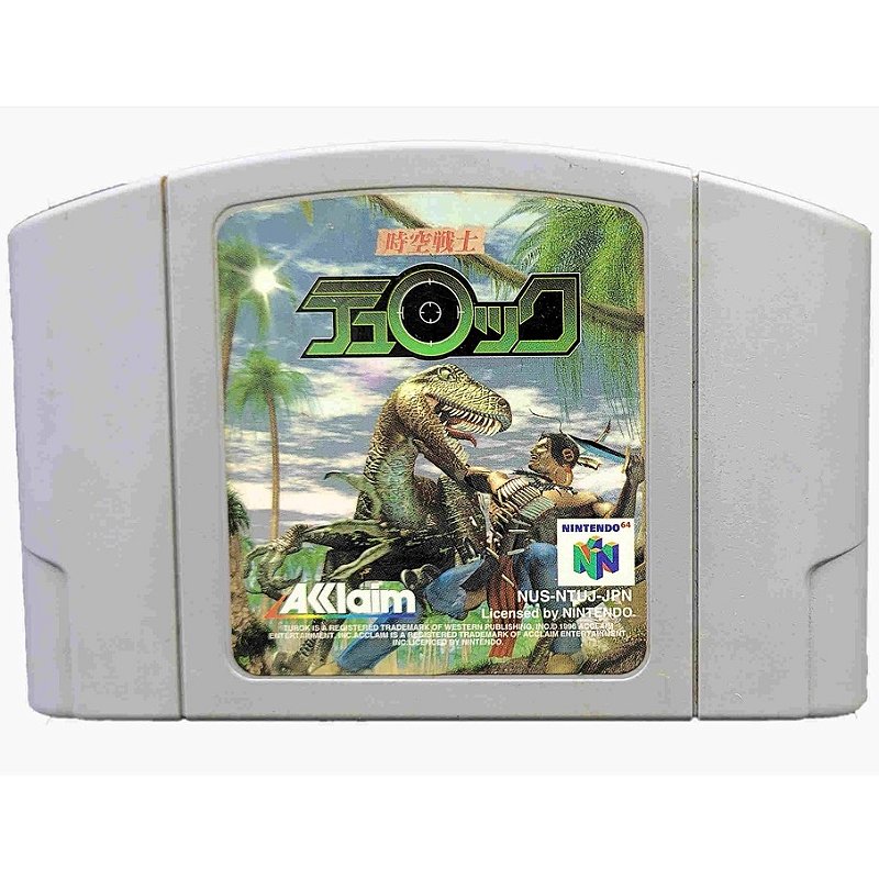 Titulo: Gameteczone Jogo Nintendo 64 Turok (JAPONÊS) - São Paulo SP - Gameteczone a melhor loja ...