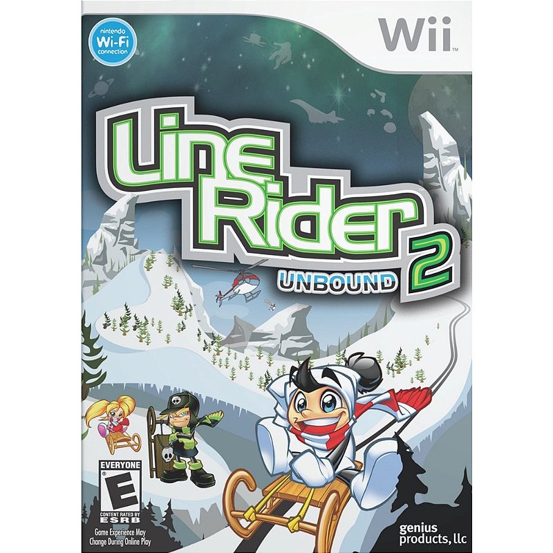 Titulo: Gameteczone Jogo Wii Line Rider Unbound 2 - Gen - São Paulo SP ...