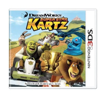 Jogo Nintendo 3DS Super Star Kartz (LOOSE) - Activision - Gameteczone a ...