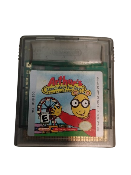 Jogo Game Boy Color Arthur's Absolutely Fun Day! (LOOSE) - The Learning ...