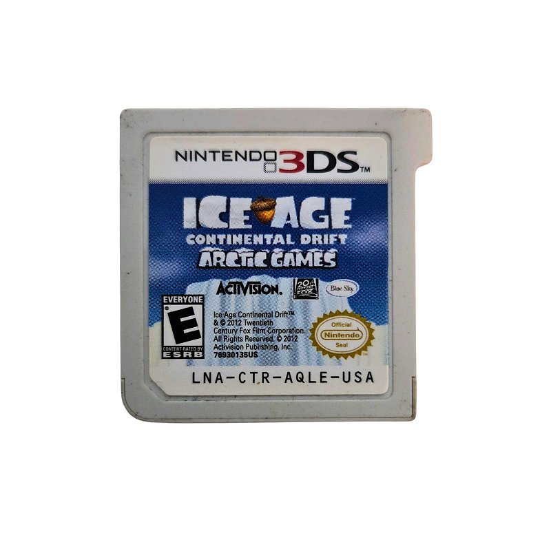 Jogo Nintendo 3DS Ice Age Continental Drift Arctic Games (LOOSE ...