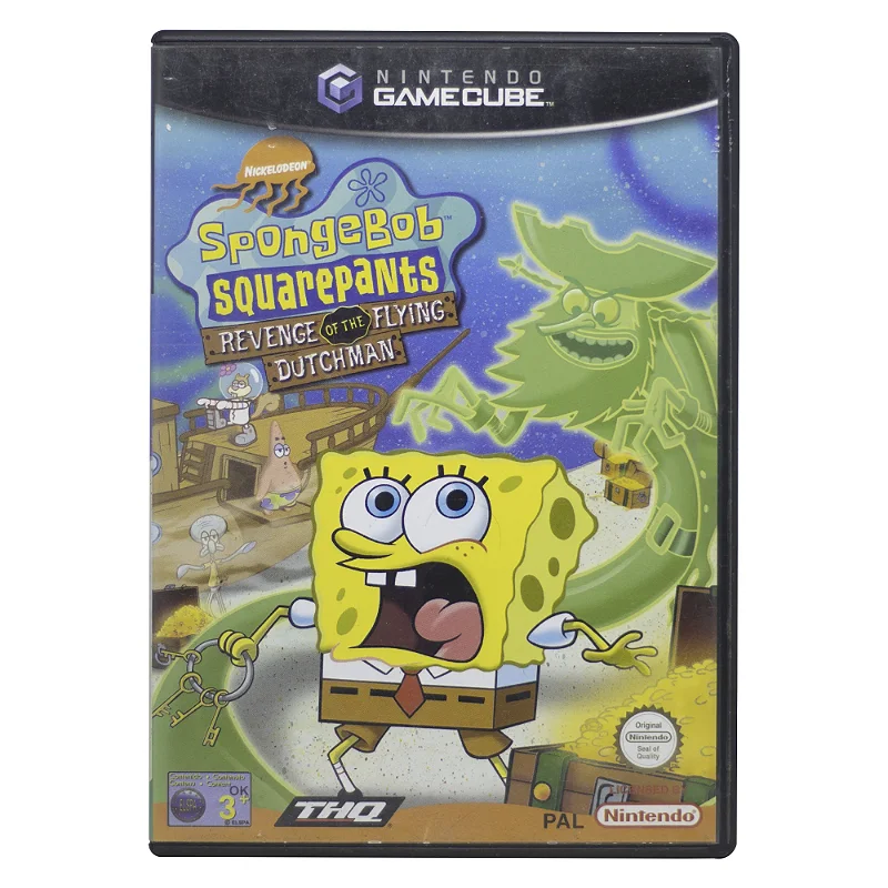 Jogo Gamecube Spongebob Squarepants Revenge Of The Flying Dutchman ...