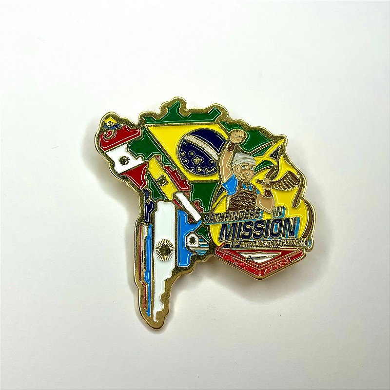 Pin países DSA personalizado "Pathfinders in Mission" campori Jamaica ...