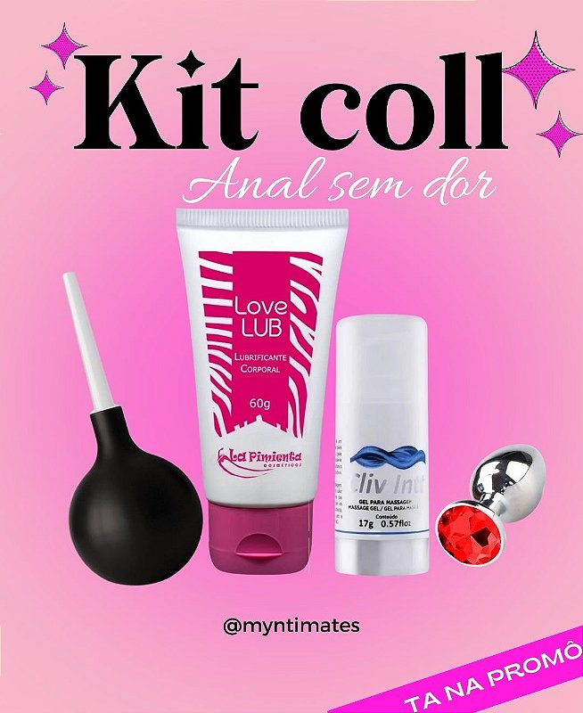 Kit coll - Myntimates - Lingeries, Pijamas, Biquínis e Sex Shop