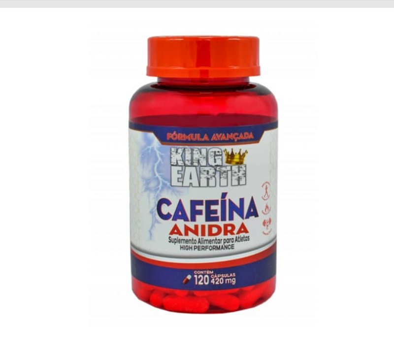 Cafeina Anidra 120 Capsulas de 420mg - Natuhayim- Produtos naturais ...
