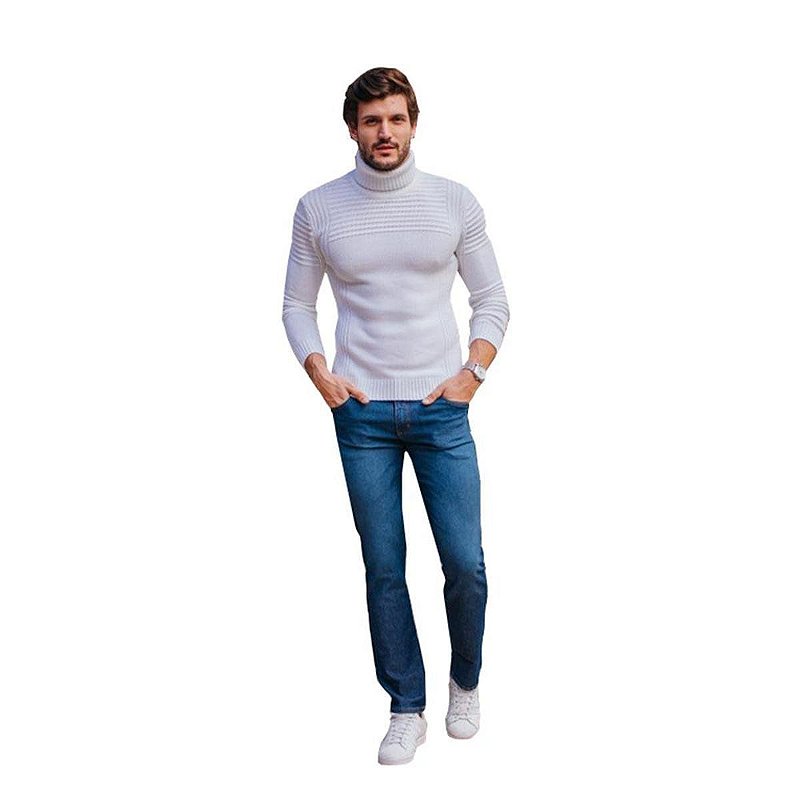 Calça Jeans Skinny Staroup Slim Fit Azul - Outlet do Brás