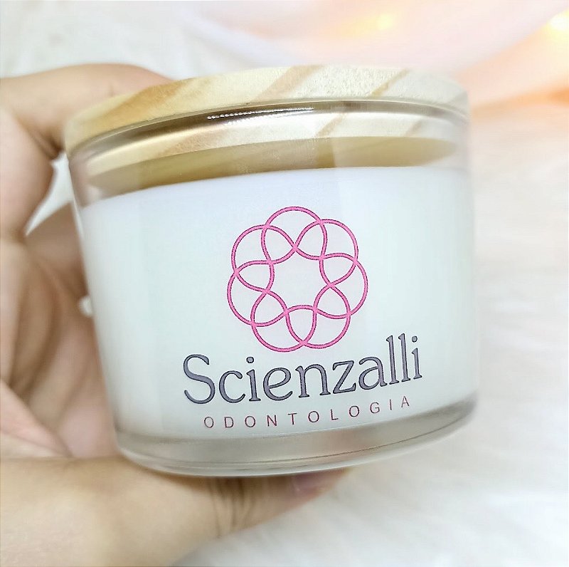 Vela Aromática Brinde Corporativo Logomarca - A mini vela de ...