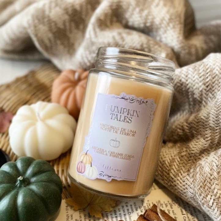 Pumpkin Tales 250gr - pavio de madeira - Velas Inspire