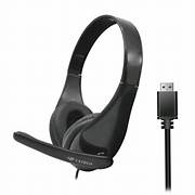 Fone(g)headset C/mic Cabo C/usb Office Pt F37245bb - Centro Eletrônico ...