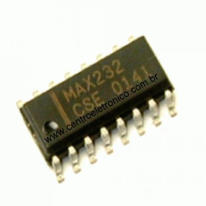 Circuito Integrado Max232(smd)16p 10x5mm - Centro Eletrônico Uberlândia