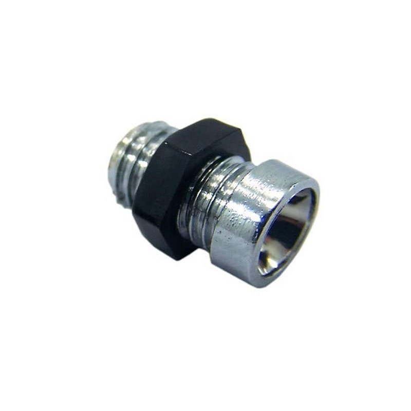 Porta Led 5mm Cromado Patola(piloto) - Centro Eletrônico Uberlândia