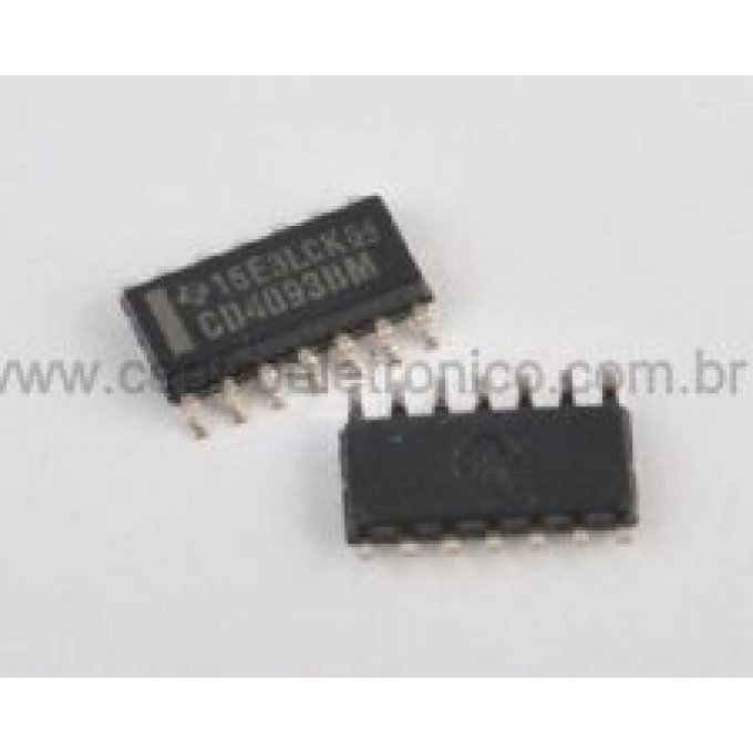 Circuito Integrado Cd4093 Smd 14p-enc - Centro Eletrônico Uberlândia