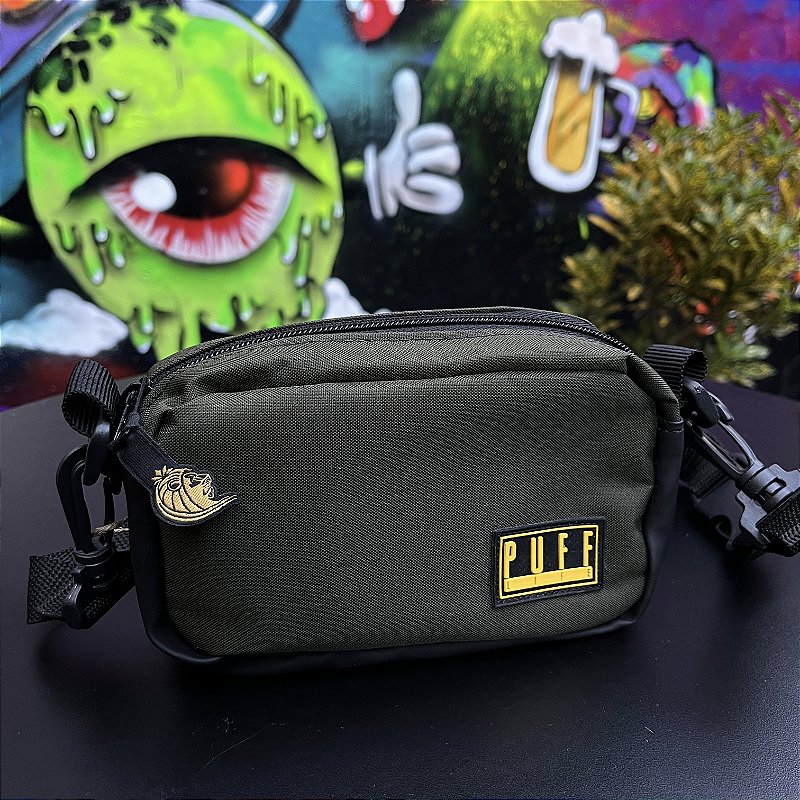 Mini Shoulder Bag Puff Life Verde - Casa 93