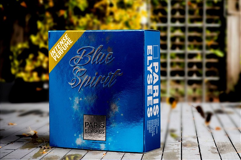 PERFUME BLUE SPIRIT EDT PARIS ELYSEES - Rei da Prata
