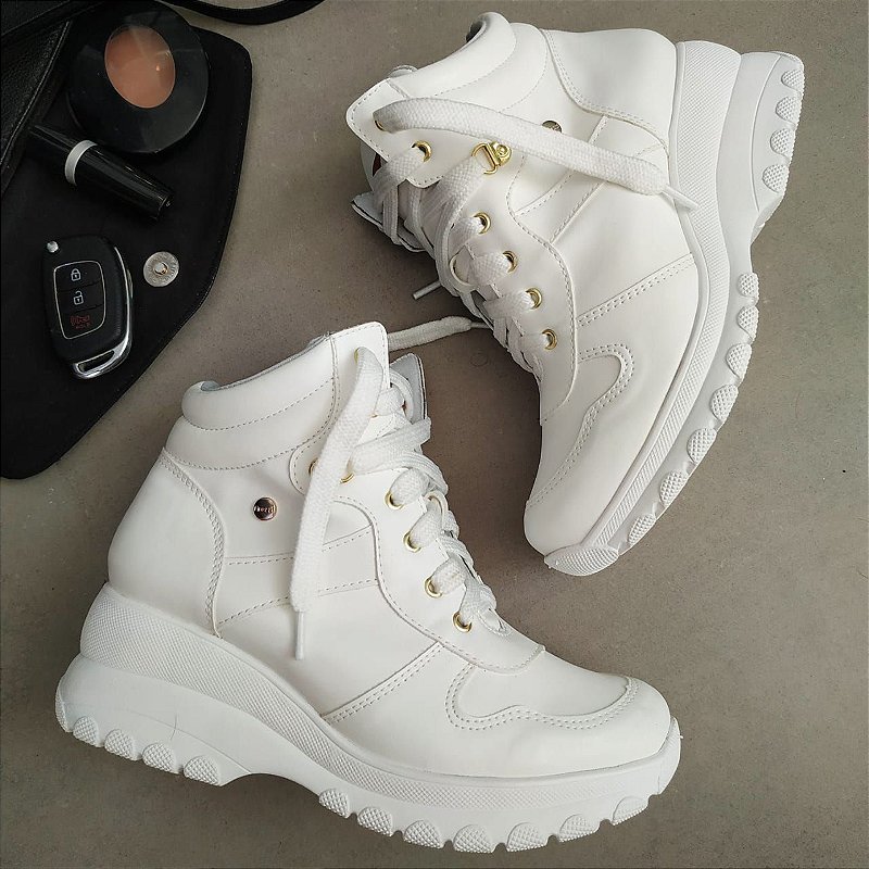 - Tênis Bota Paine Branca - Hola