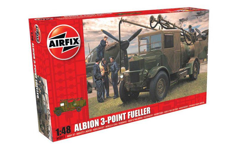 AIRFIX - ALBION AM463 3-POINT FUELLER - 1/48 - HTC ATACADO