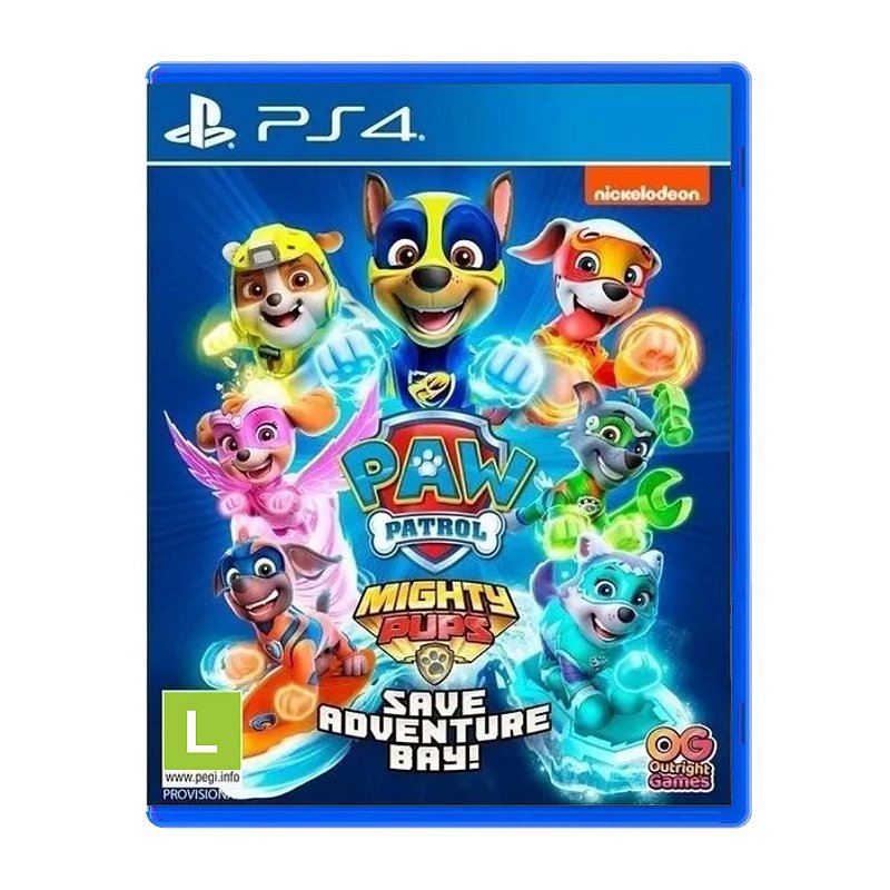 Jogo Patrulha da Pata Filhotes Poderosos Salvam a Baia da Aventura ...