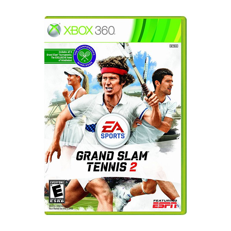 Jogo Grand Slam Tennis 2 - Xbox 360 Seminovo - SL Shop - A melhor loja ...