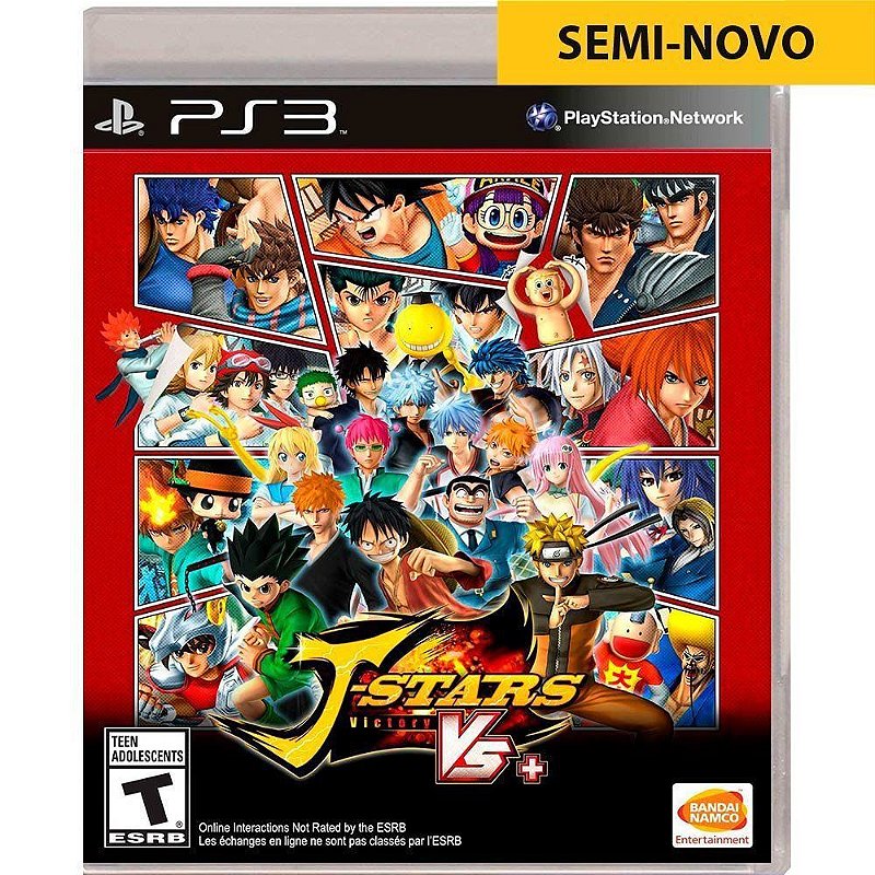 Jogo J-Stars Victory VS + - PS3 Seminovo - SL Shop - A melhor loja de ...