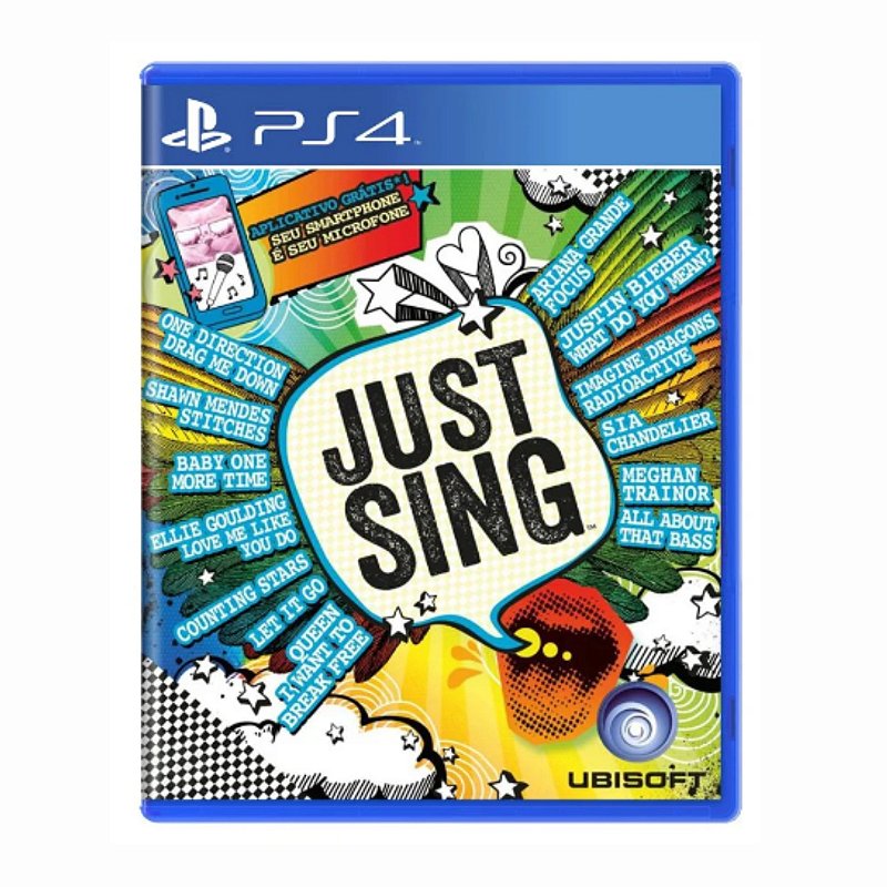 Jogo Just Sing - PS4 Seminovo - SL Shop - A melhor loja de smartphones ...