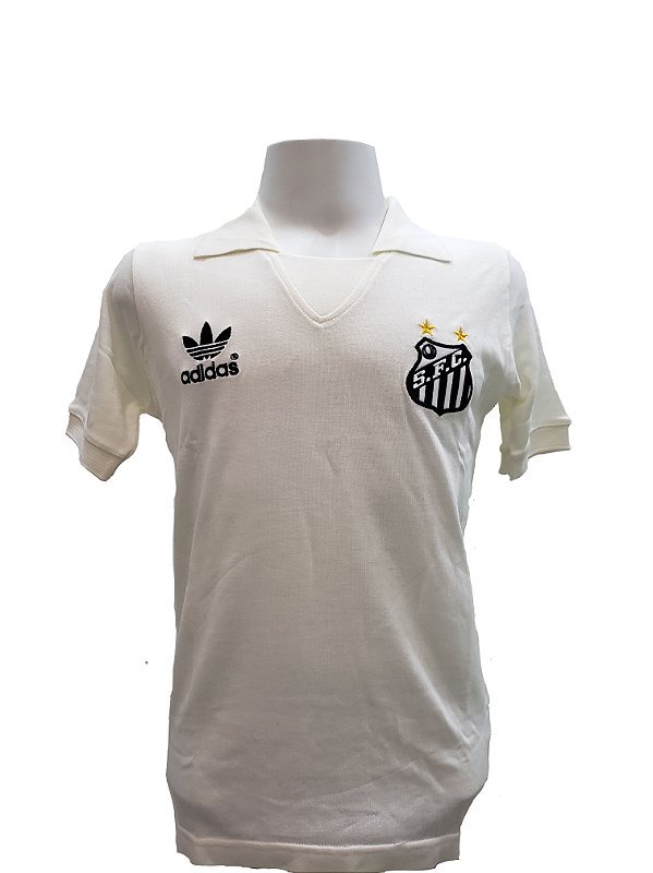 Camisa Retrô Santos - 1987 - Mister Barros Futebol Retrô