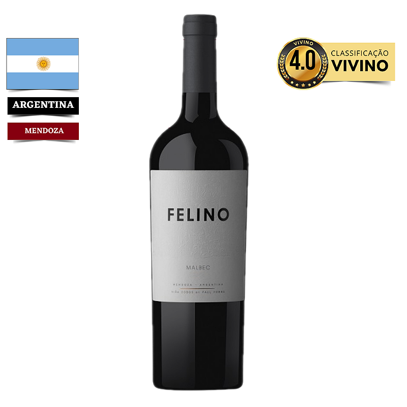 Cobos Felino Malbec 2023 - Mendoza - Adega Almeida - Adega Almeida ...