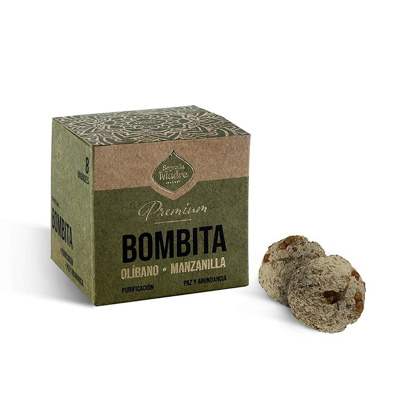Incenso Bombitas Defumação Premium Olíbano e Camomila - Lotus Loja