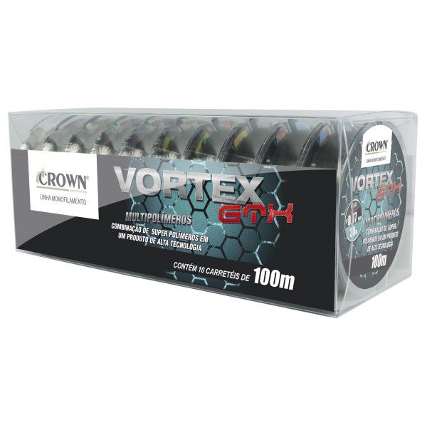 Linha Vortex Gtx 0,46Mm 100Mtr - Crown - Loja de Camping Aventura ...