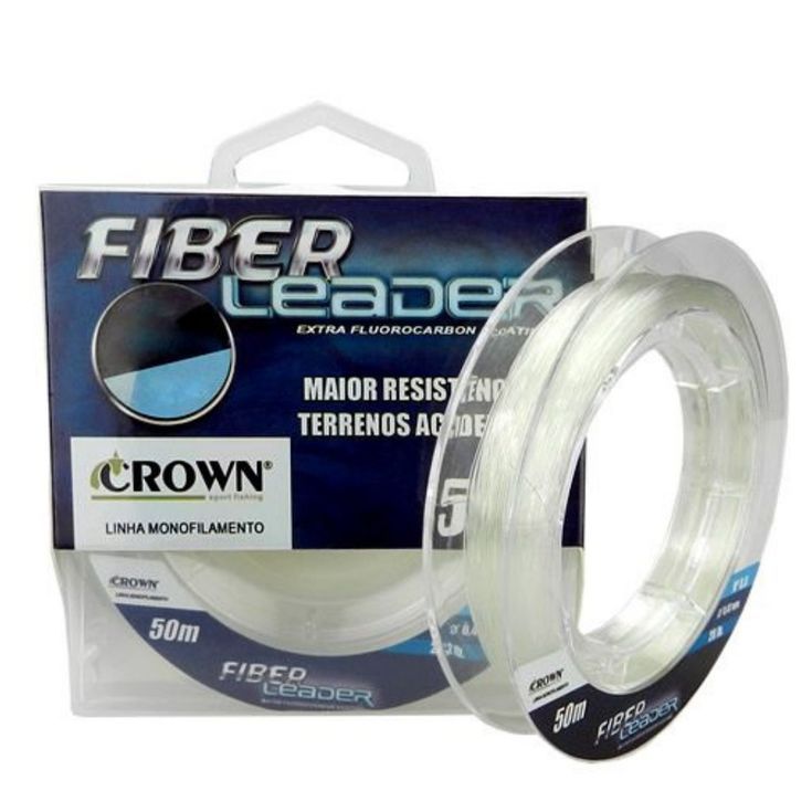 Linha Fiber Leader 0,33Mm 50Mtr - Crown - Loja de Camping Aventura ...