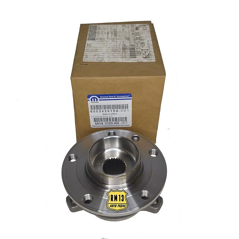 Cubo Roda Dianteiro JEEP Cherokee KL 14a20 4x4 68141123AD - RM 13 Auto ...
