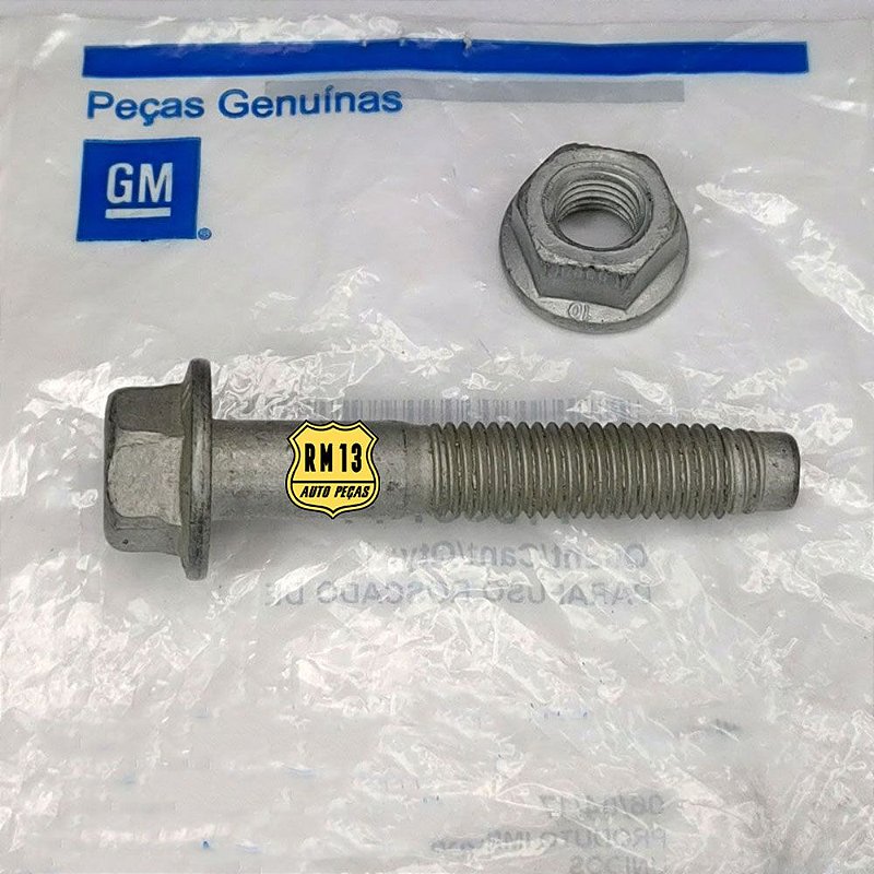 Parafuso Pivo Suspensão Bandeja Onix A Tracker B Genuíno - RM 13 Auto Peças Parafuso Pivo Suspensão Bandeja Onix A Tracker B Genuíno - RM 13 Auto Peças