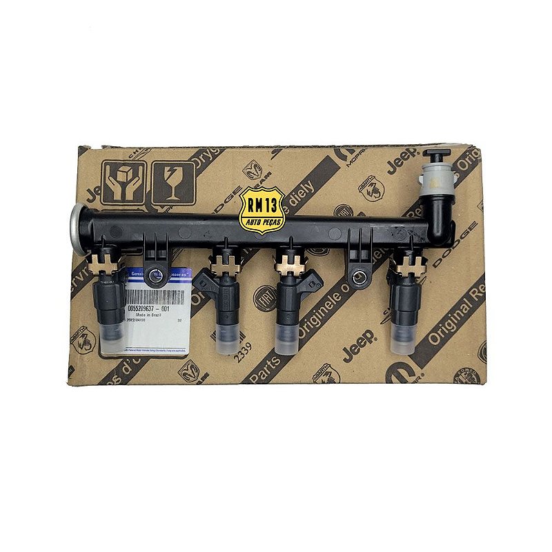 Flauta 4 Bicos Idea 1.4 Flex Após 11 0280156331 F000KV0234 - RM 13 Auto ...