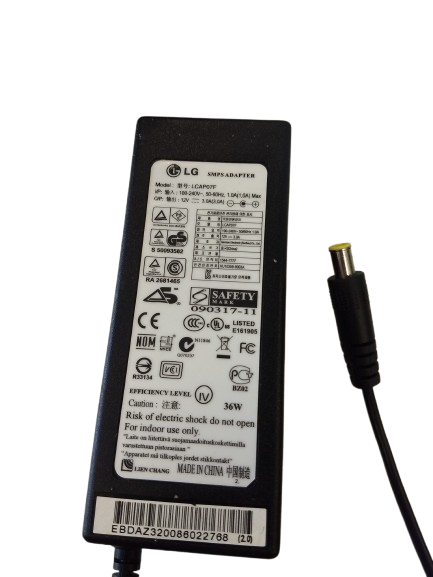Fonte Monitor LG LCD Faltron E2250 E2050 12V 3A | Alimentação E - Casa ...