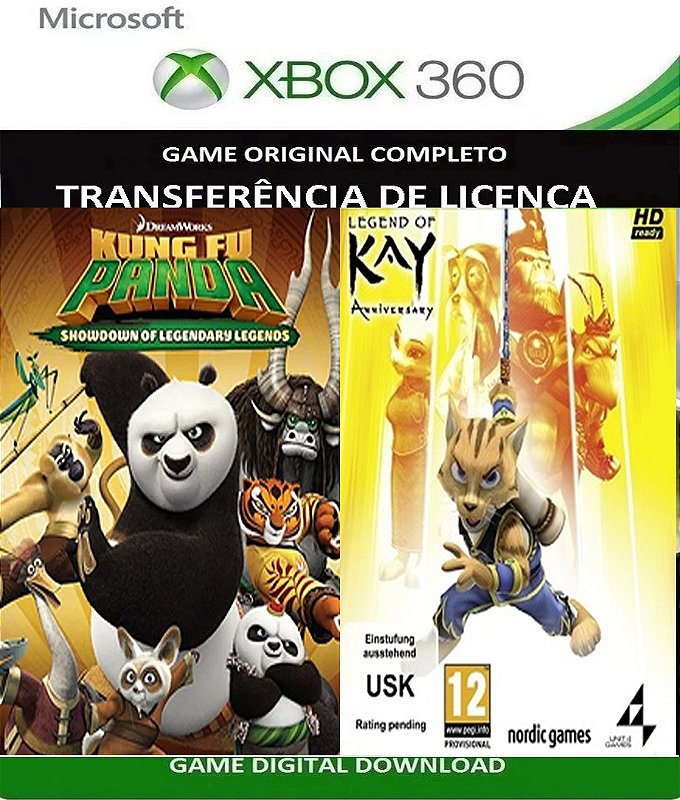 Kung Fu Panda & Legend of Kay Anniversary Xbox 360 - ADRIANAGAMES