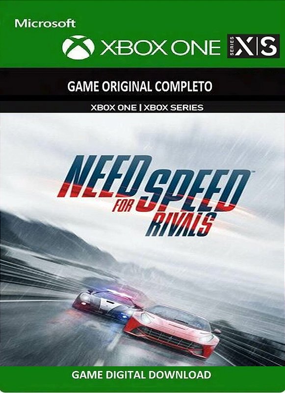 Need For Speed Rivals Xbox One e Séries S/X Jogo Digital - ADRIANAGAMES