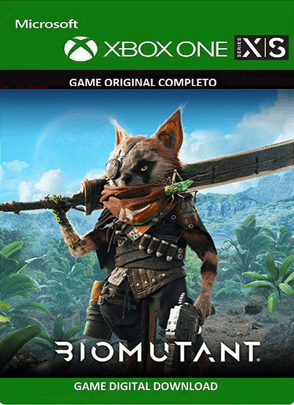 Biomutant Xbox One / Séries S/X Game Mídia Digital - ADRIANAGAMES