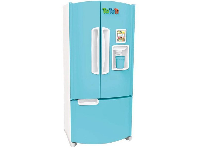 Geladeira TaTeTi Frost Fun Azul 0223 - Ciclone Magazine - Tudo para você