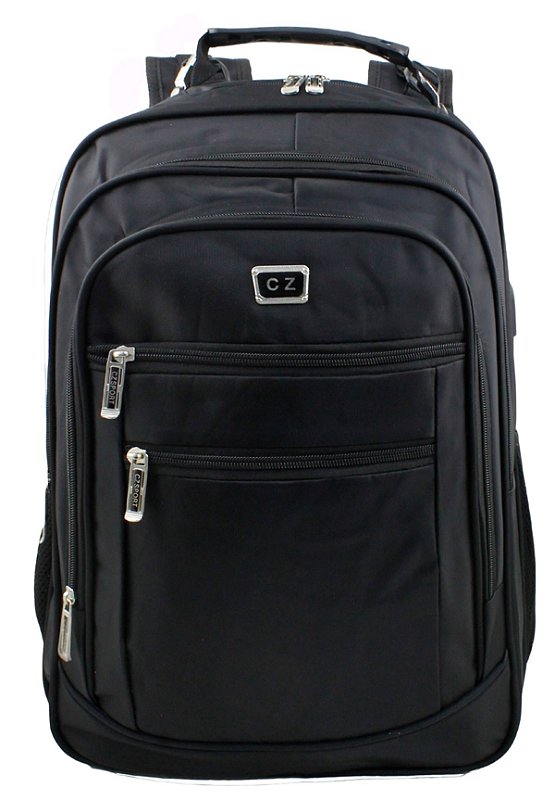 Mochila Executiva Unissex Grande Preta - SVG Kits de Mochilas Incríveis