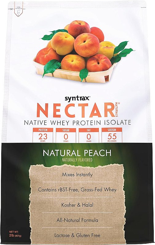 Syntrax Nutrition Nectar Naturals, Whey Protein Isolate em Pó de ...