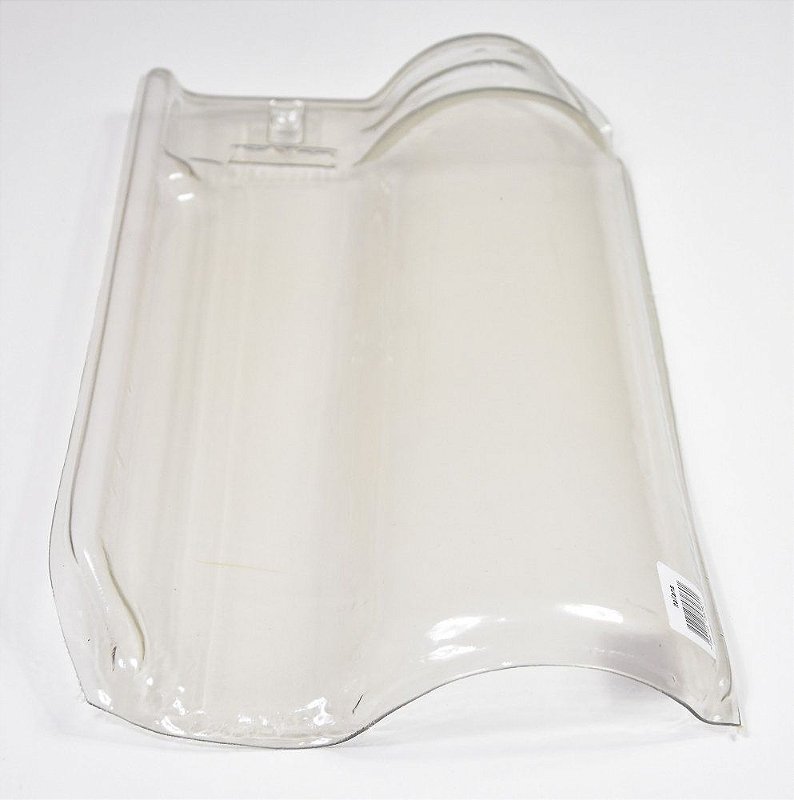 Telha Italiana Thermo Transparente Medida 43x25 cm - Telhas Eco