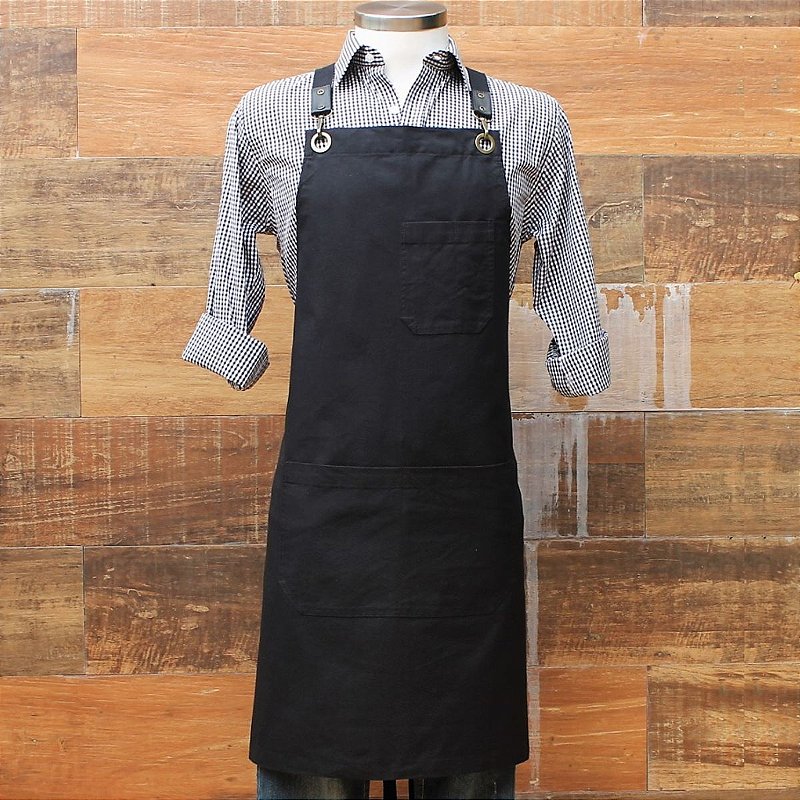 Avental Preto - Avental Profissional - Feito para Durar - kocker Aventais