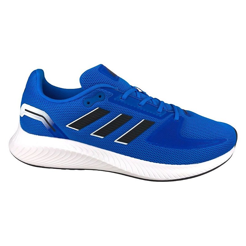 Tênis Masculino Adidas Runfalcon 2.0 - GX8237 - Azul - Stop Calçados ...