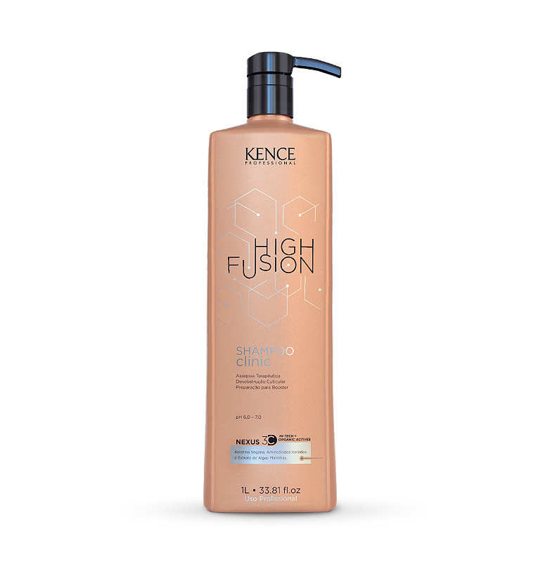 SHAMPOO CLINIC 1L - Linha completa de cosméticos capilares profissionais