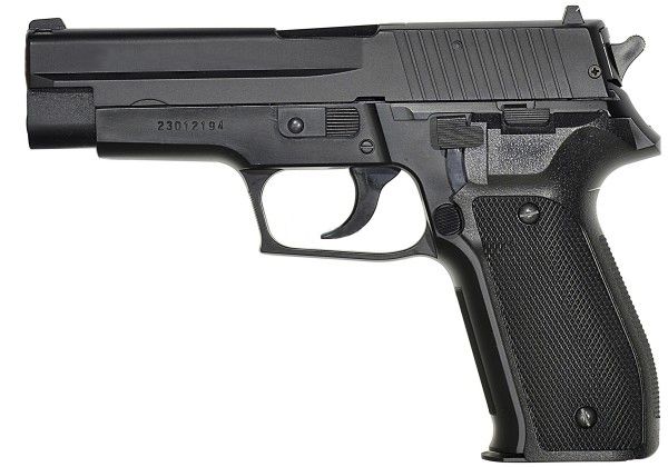 Pistola Pressão KWC P226 Mola Metal 4,5mm - ciapesca