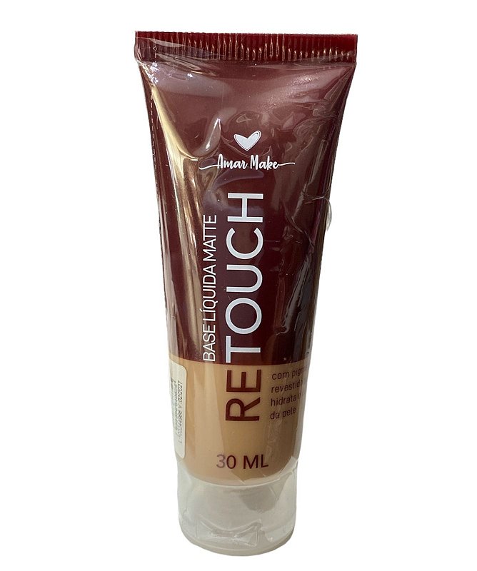 Base Liquida Matte Retouch - Amar Make Cor 02 - RR MAKES - LOJA VIRTUAL