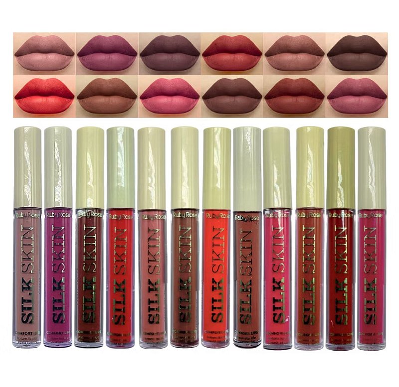 Ruby Rose - Batom Liquido Comfort Silk Skin cor SL03 - RR MAKES - LOJA ...
