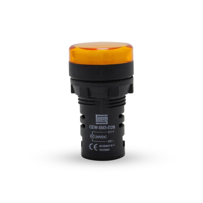 CEW-SM3-E26 Sinaleiro Monobloco Com Led (Amarelo) 24v (Usado) - WEG ...