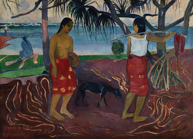 ÍMÃ I RARO TE OVIRI [SOB OS PANDANOS] - PAUL GAUGUIN - MASP Loja