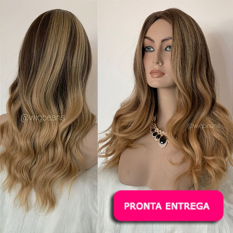 Wig Flávia - Wig Beans | Perucas Lace Front Wig | Pronta Entrega