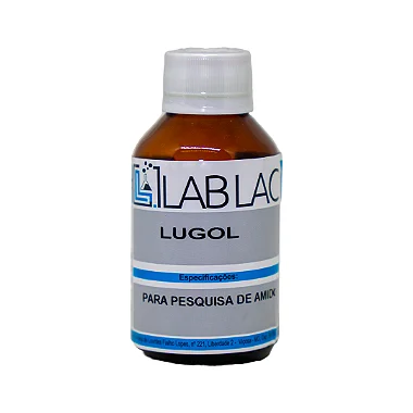 Solução de Lugol - LAB LAC Soluções e Reagentes para Laboratório.